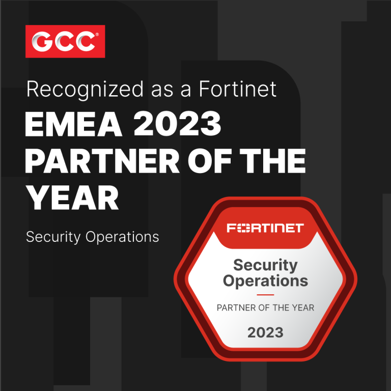 GCC Wins Fortinet’s EMEA Security Operations Partner of the Year Award - Official Press Release ...